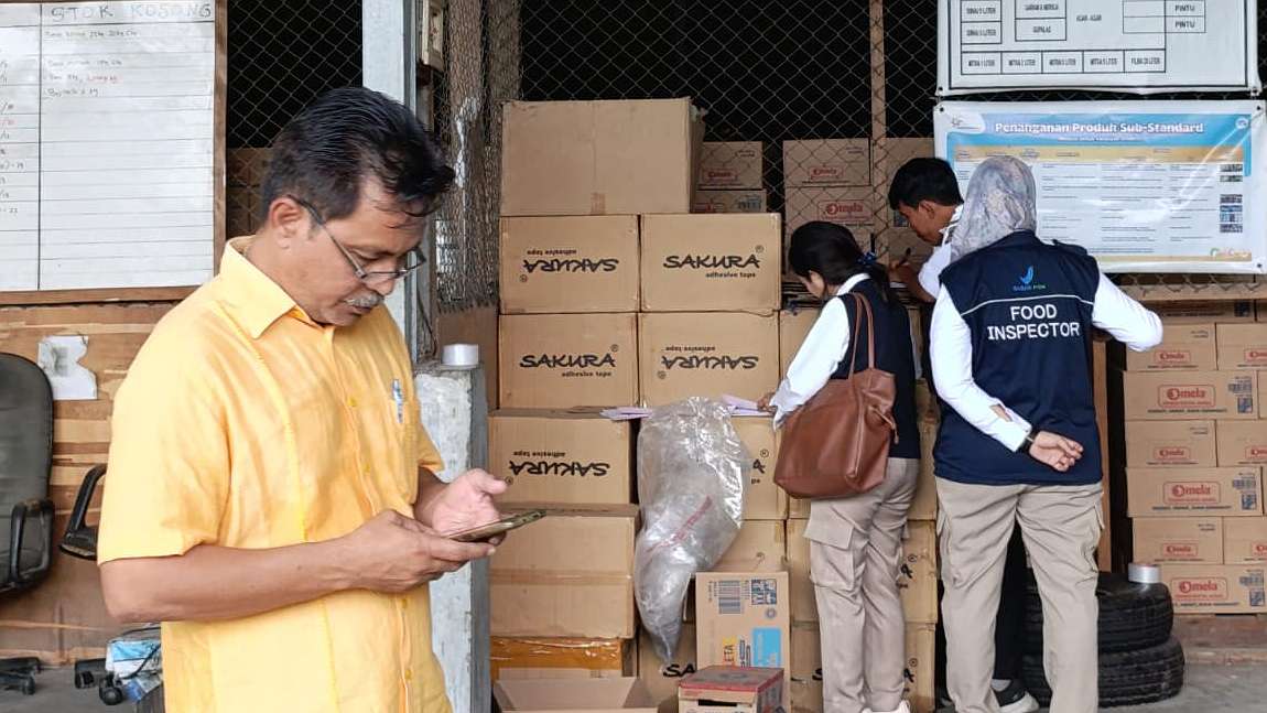 Loka POM Mimika Cek Distributor Pangan Jelang Nataru - Papua60Detik