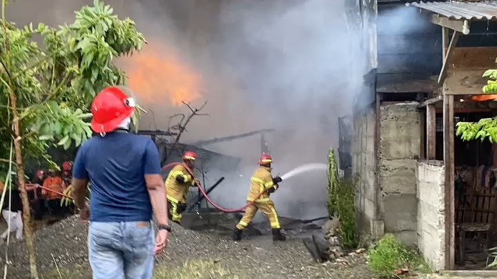Kandang Ternak Terbakar, Kos-Kosan Ikut Ludes Dilalap Api - Papua60Detik