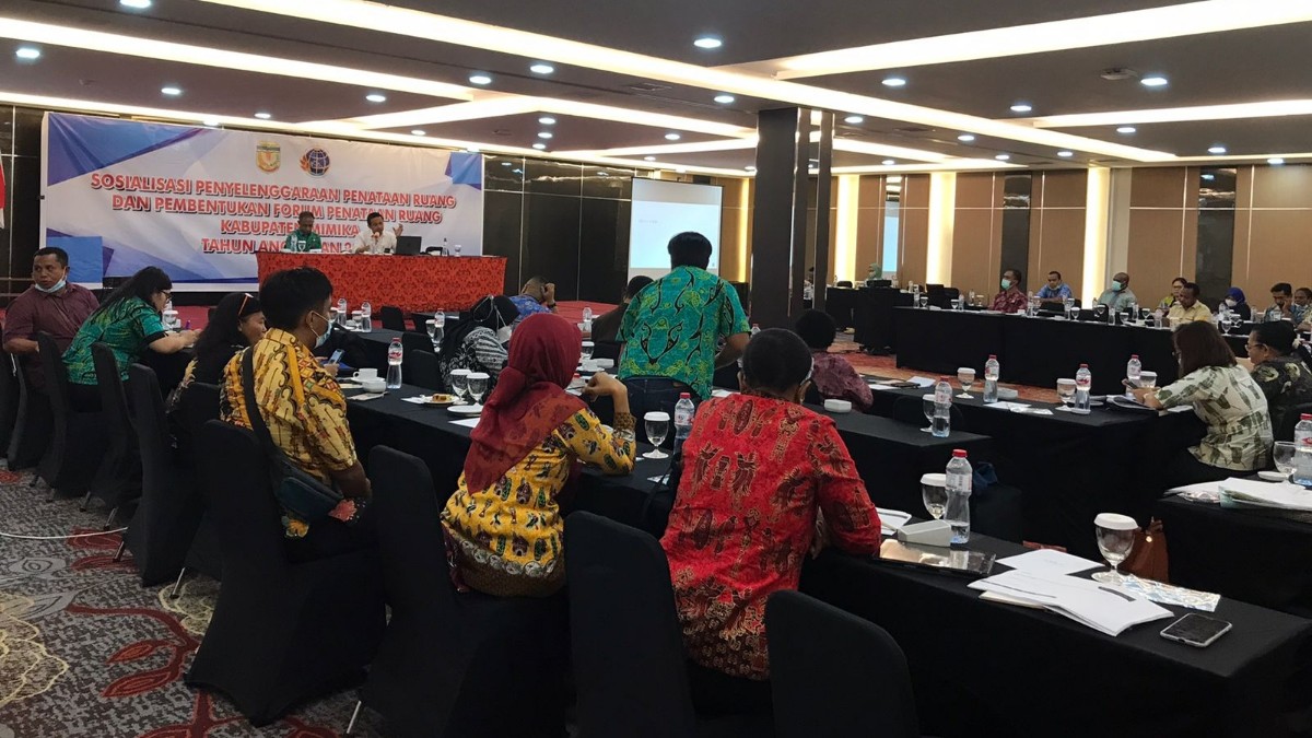Mimika Siap Bentuk Forum Penata Ruang - Papua60Detik