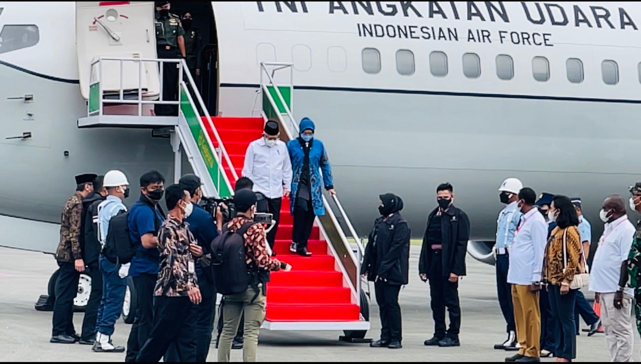 Wapres Ma’ruf Amin Kunjungan Perdana ke Papua Selatan - Papua60Detik