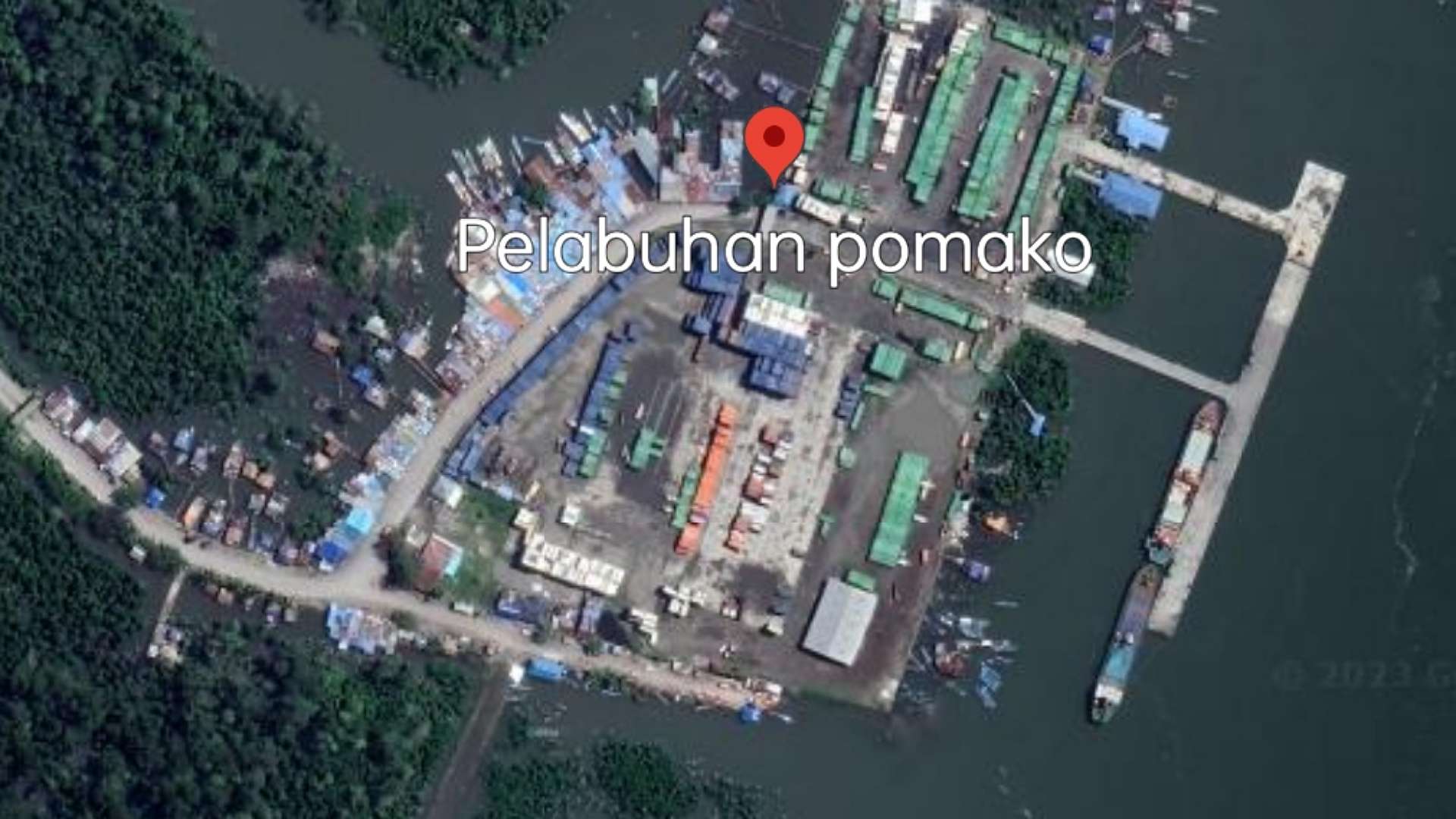 Lahan Pelabuhan Pomako Akhirnya Disertifikasi Pemkab Mimika - Papua60Detik