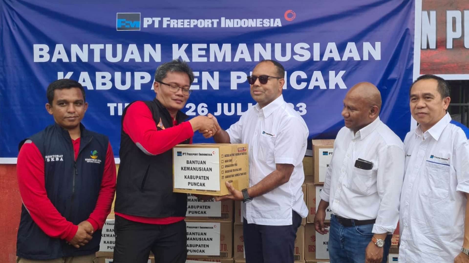PT Freeport Kirim 2 Ton Bahan Makanan Bagi Korban Bencana Kekeringan di ...