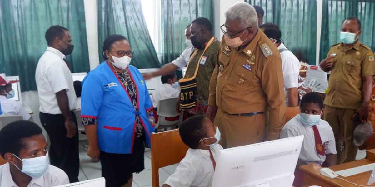 Wabup Mimika Apresiasi Pola Pembelajran SATP - Papua60Detik